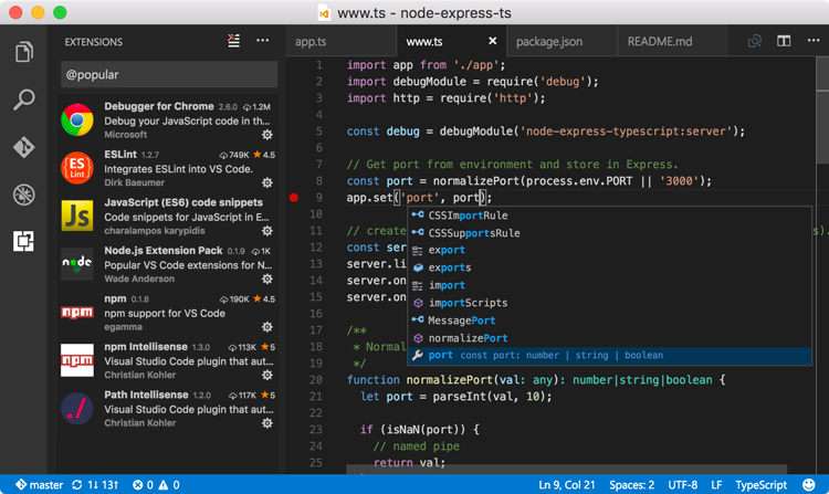 Best Ides For Node Js As Of Slant