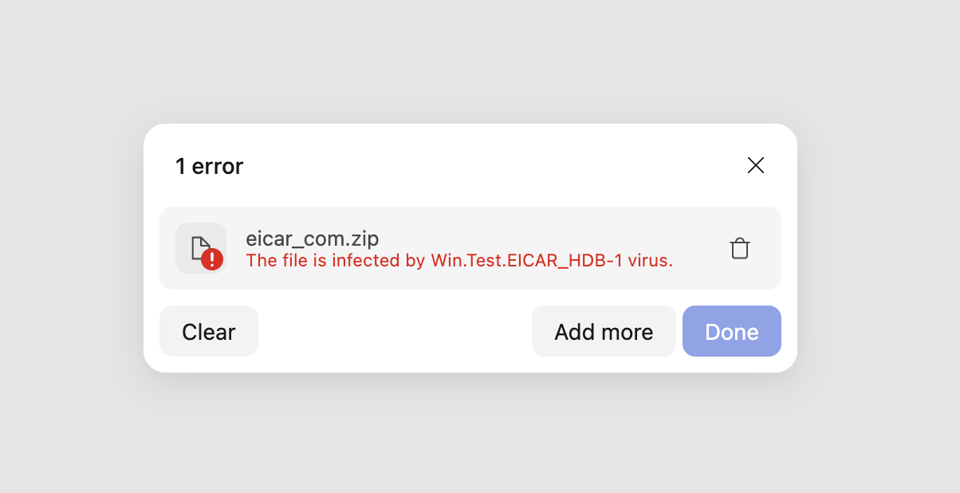 Malicious File Upload Detection With Uploadcares File Scanning