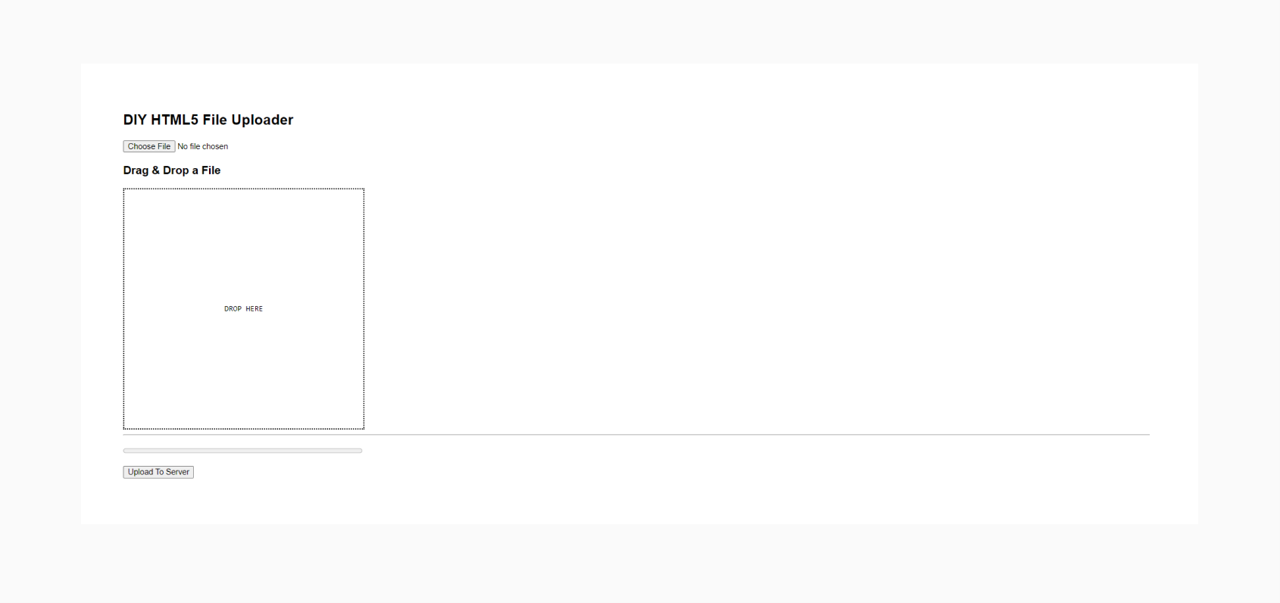 Developing An HTML5 File Uploader With A PHP Back End Uploadcare Blog