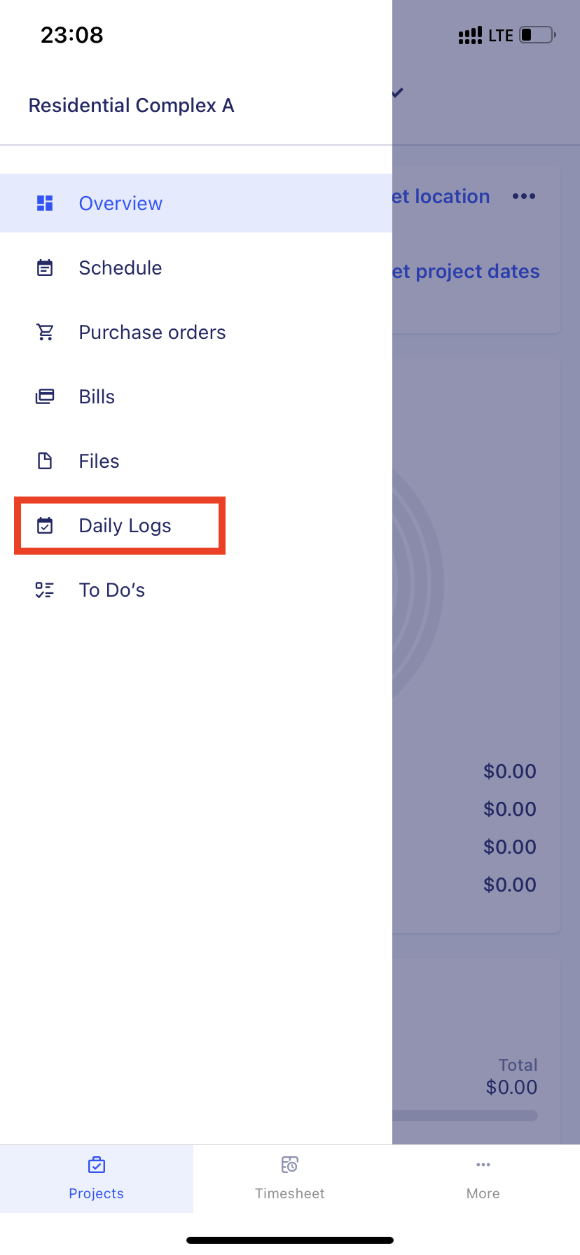 How to Add Daily Logs/Site Diaries in Buildern's Mobile App