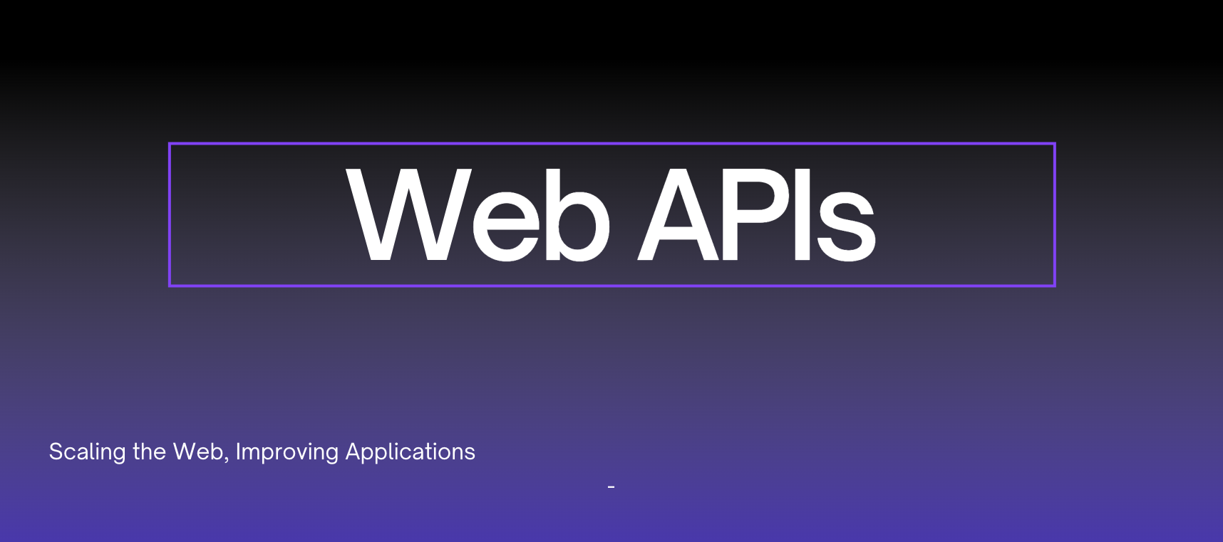 Are Web APIs the same as REST APIs? Build More Scalable Web Apps with ... Are Web APIs the same as REST APIs? Build More Scalable Web Apps with ...