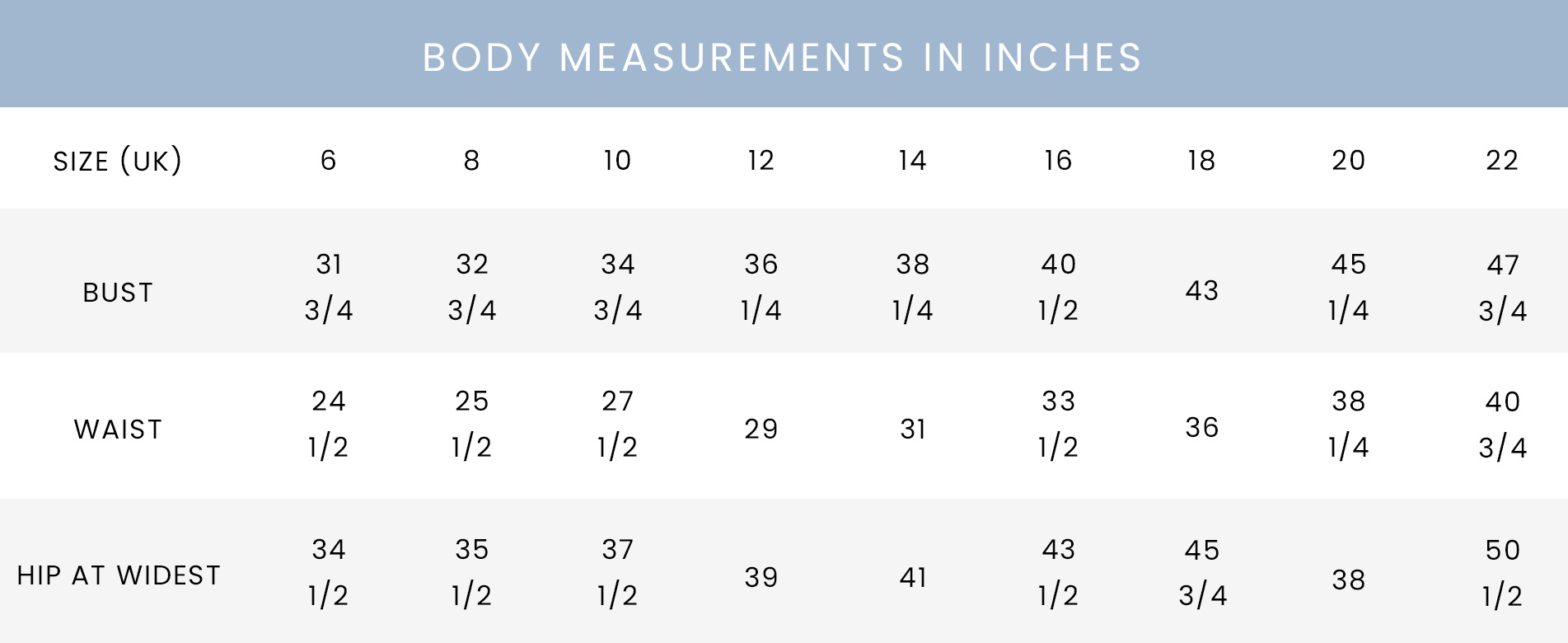 Find Your Size | Help & Information | ALIGNE