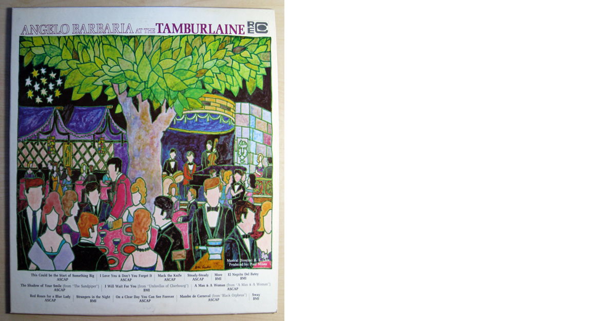 Angelo Barbaria - At The Tamburlaine - AU... For Sale | Audiogon