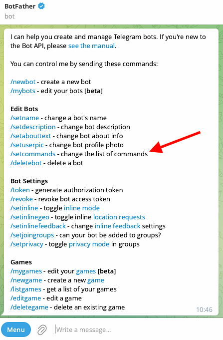 Как настроить телеграм-бота? — Шаг 7 — Stepik
