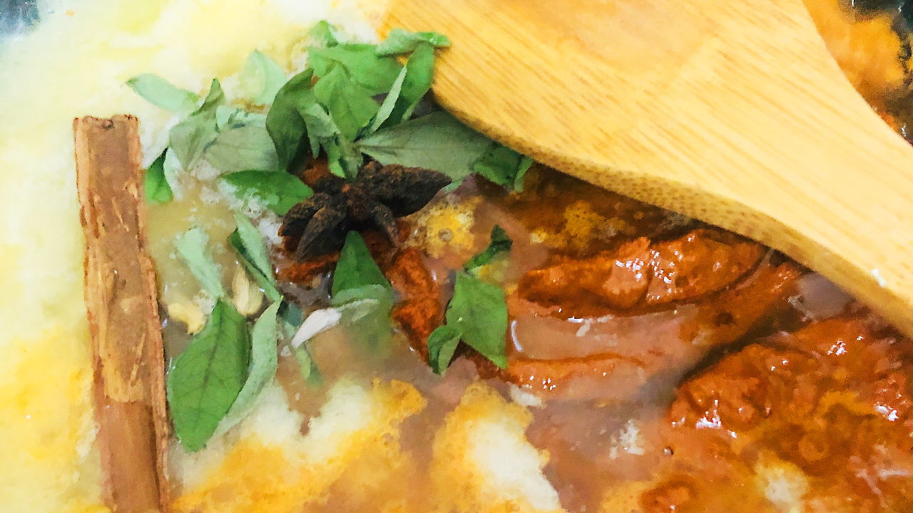 how to cook kari ayam