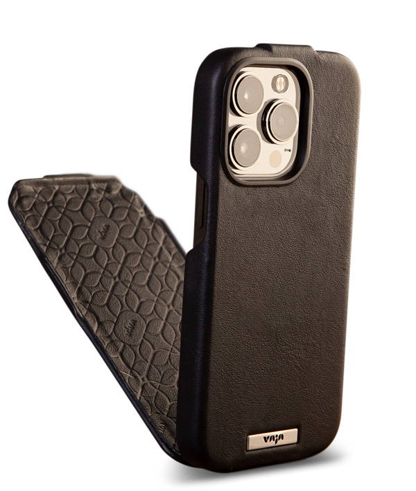iPhone 14 Pro leather case Top - Vaja