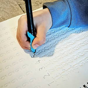 1 x Groove Calligraphy ™ - Manuels Réutilisables avec Rainures – Groove ...