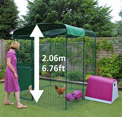 Omlet Walk In Chicken Runs — Four Legs or Wings Pets