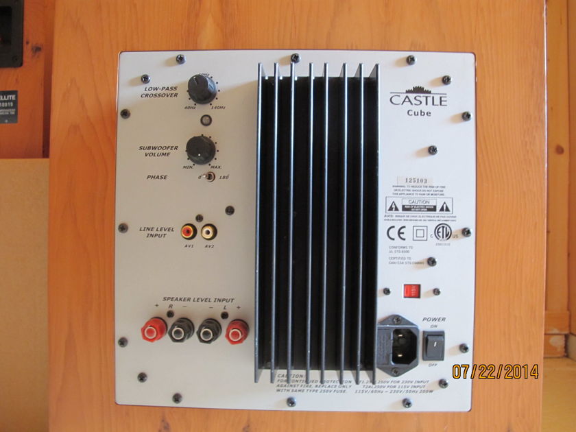 Castle Acoustics Compact 5.1 Home Theater ... For Sale | Audiogon