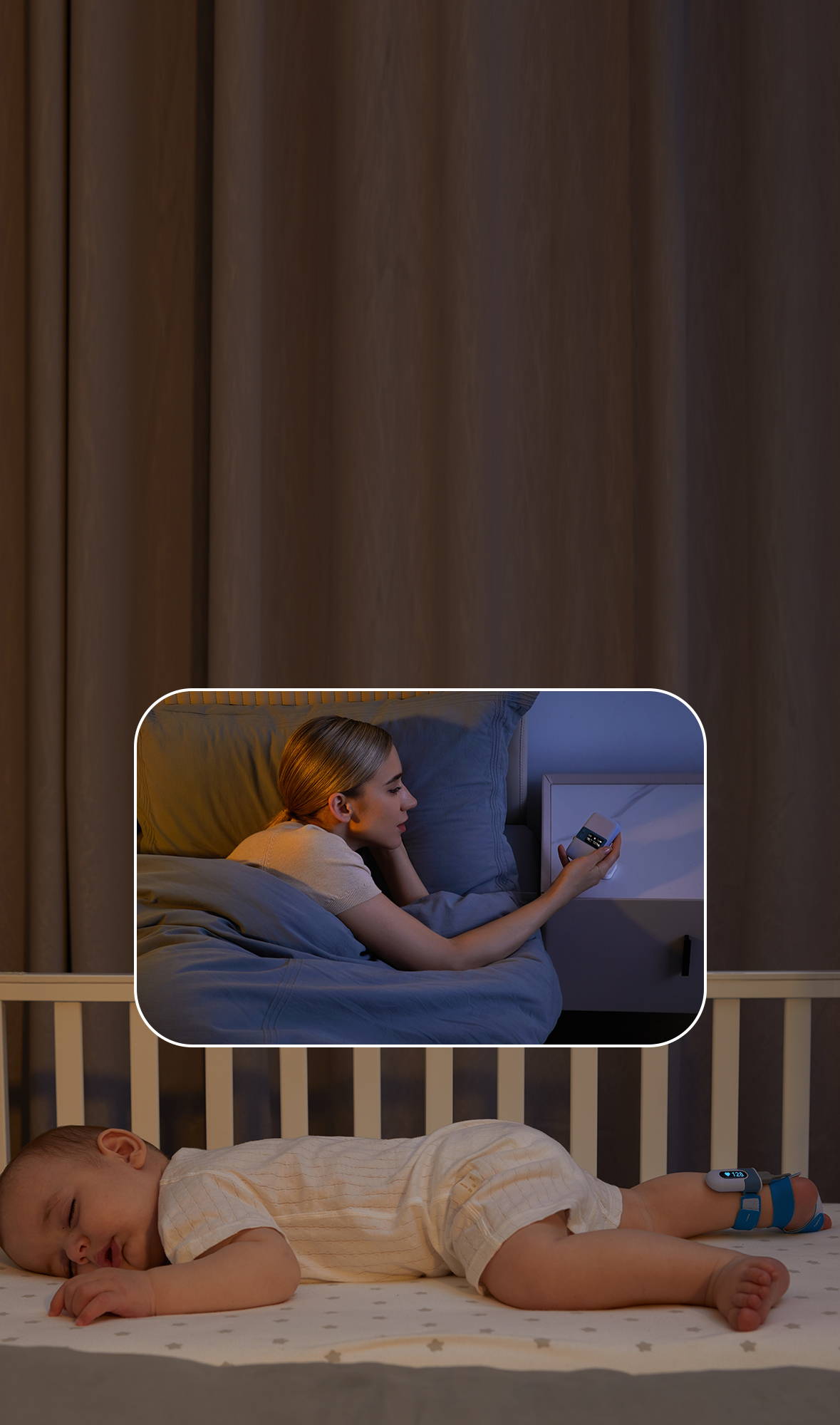 Babytone Smart Newborn Pulse Oximeter for Home Use