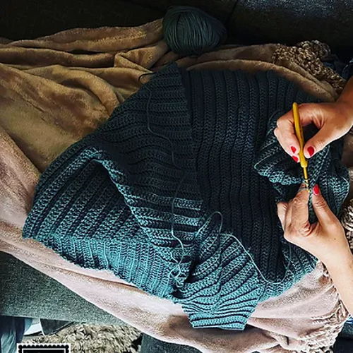 Crochet Pattern Shawl Norma