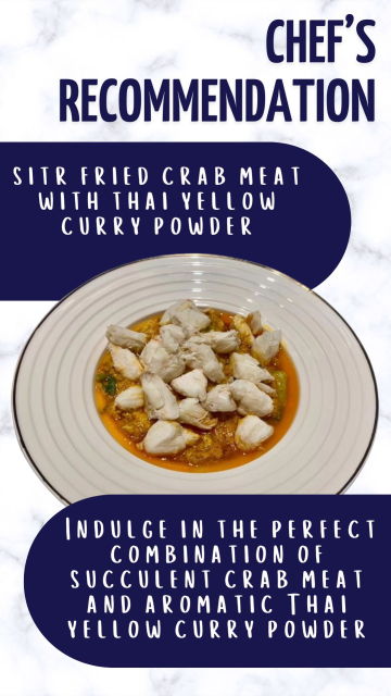 CHEF's RECOMMENDATION
