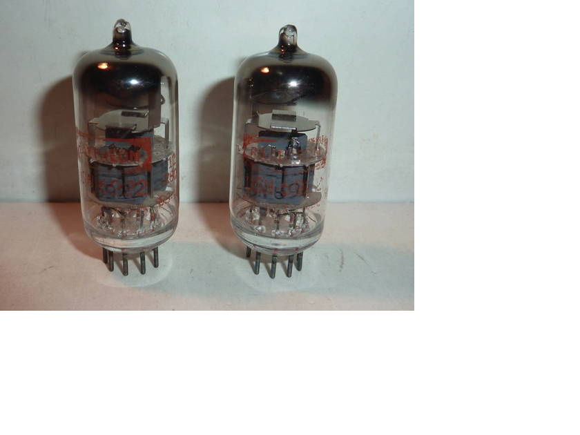 Raytheon 6922 6DJ8 Tubes - Matched Pair For Sale | Audiogon
