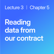 从合同中读取数据 (Reading data from our contract) — Шаг 1 — Stepik