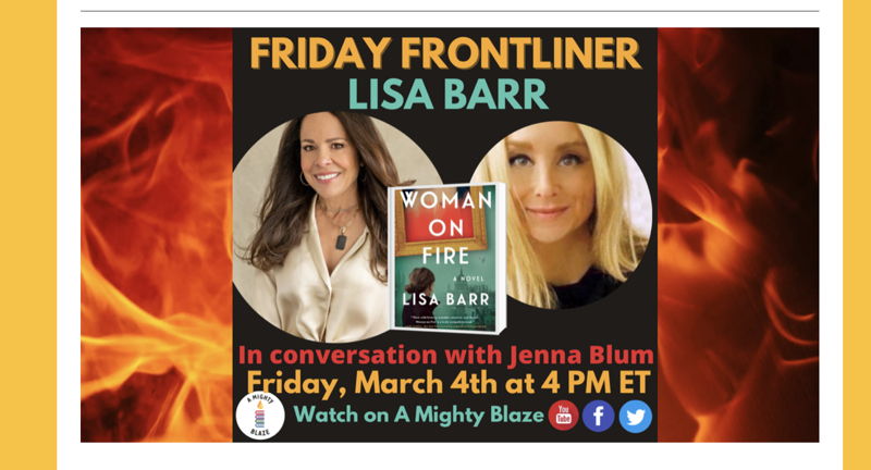 Lisa Barr discusses Woman on Fire wit... | Mar 4 | Washington Post
