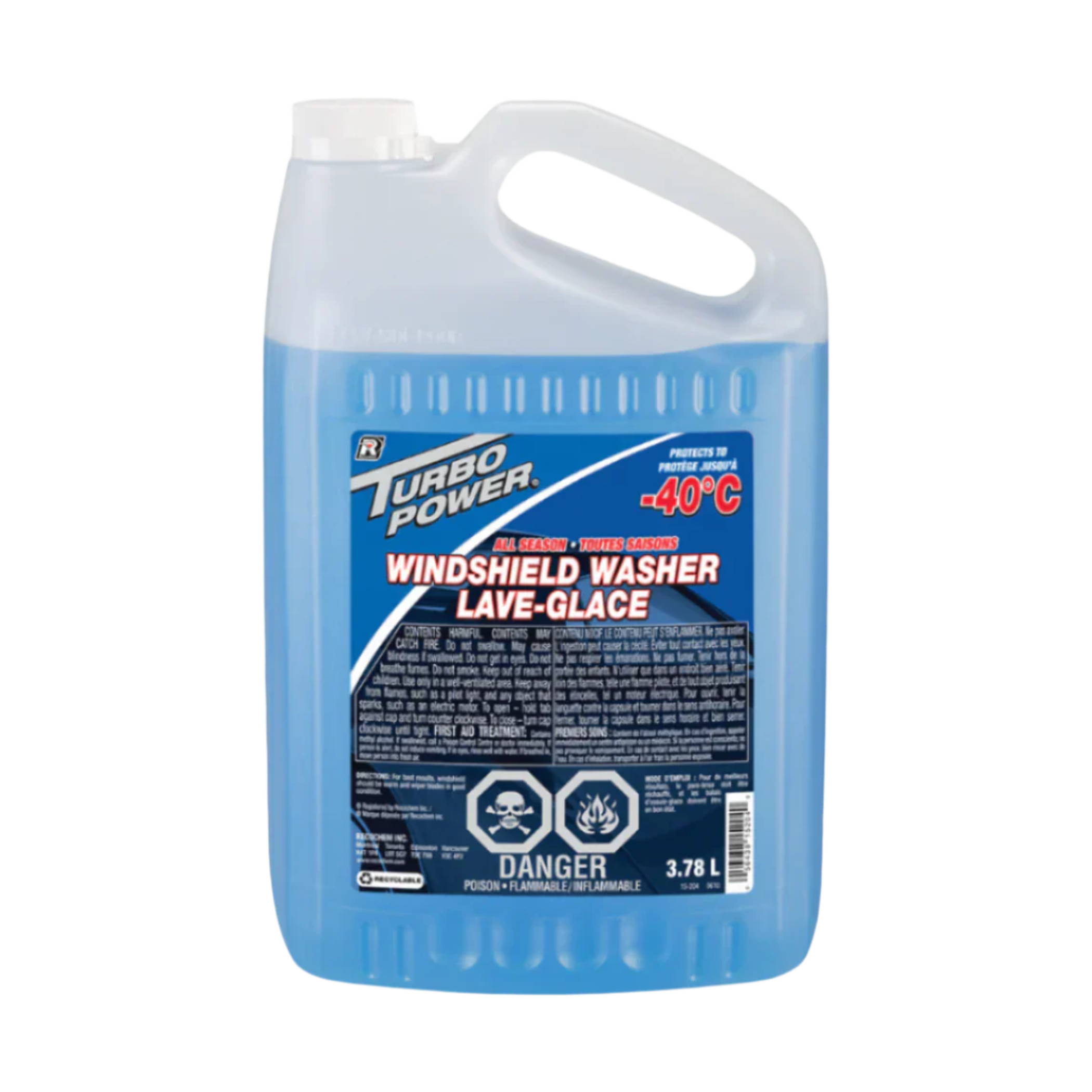 Turbo Power Windshield Washer Fluid