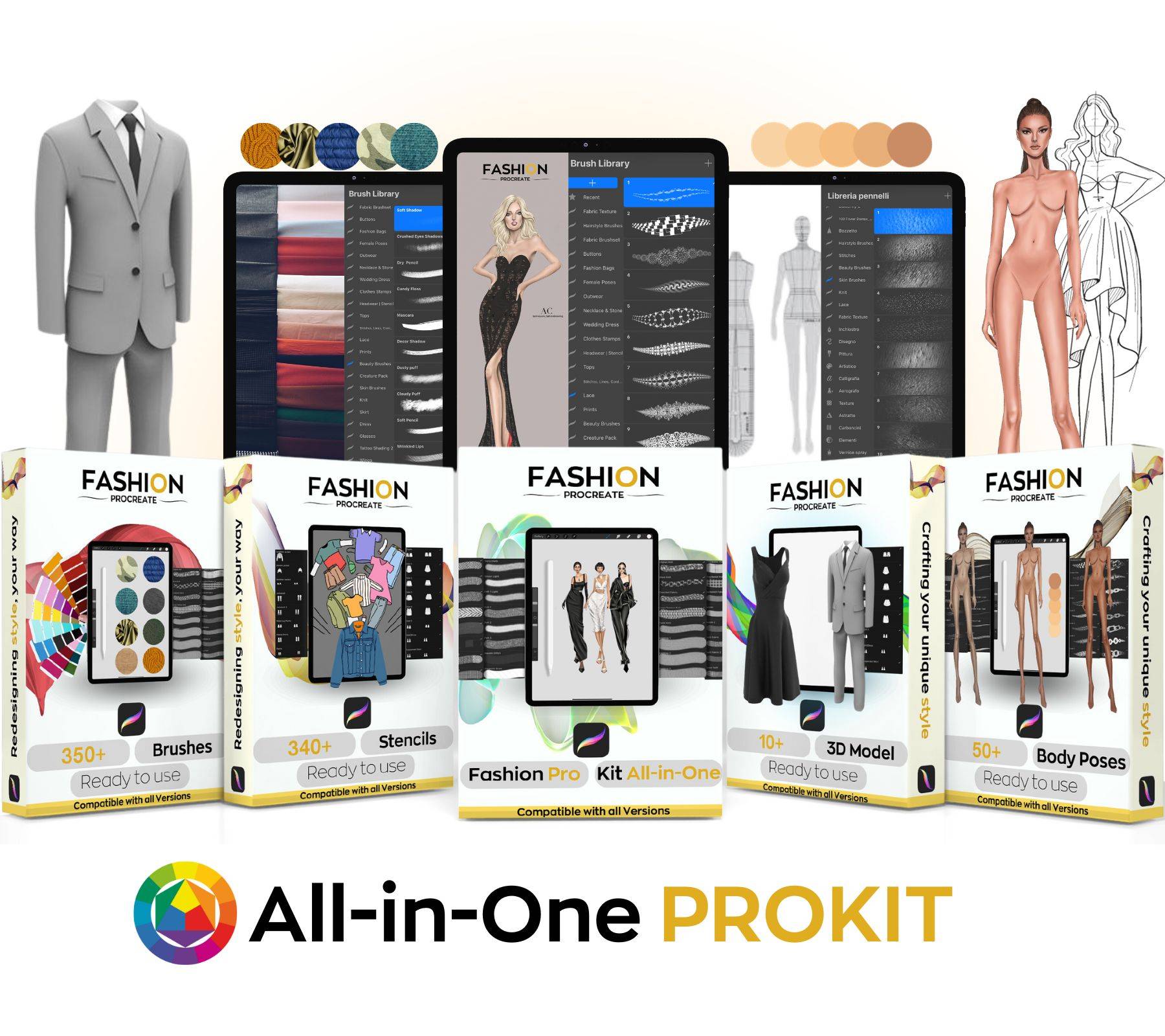 Fashion Procreate - Professional Tools for Fashion Designers