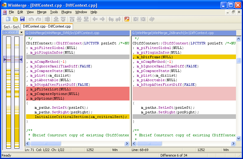 WinMerge What Are The Best Folder file Compare diff Tools For Either 