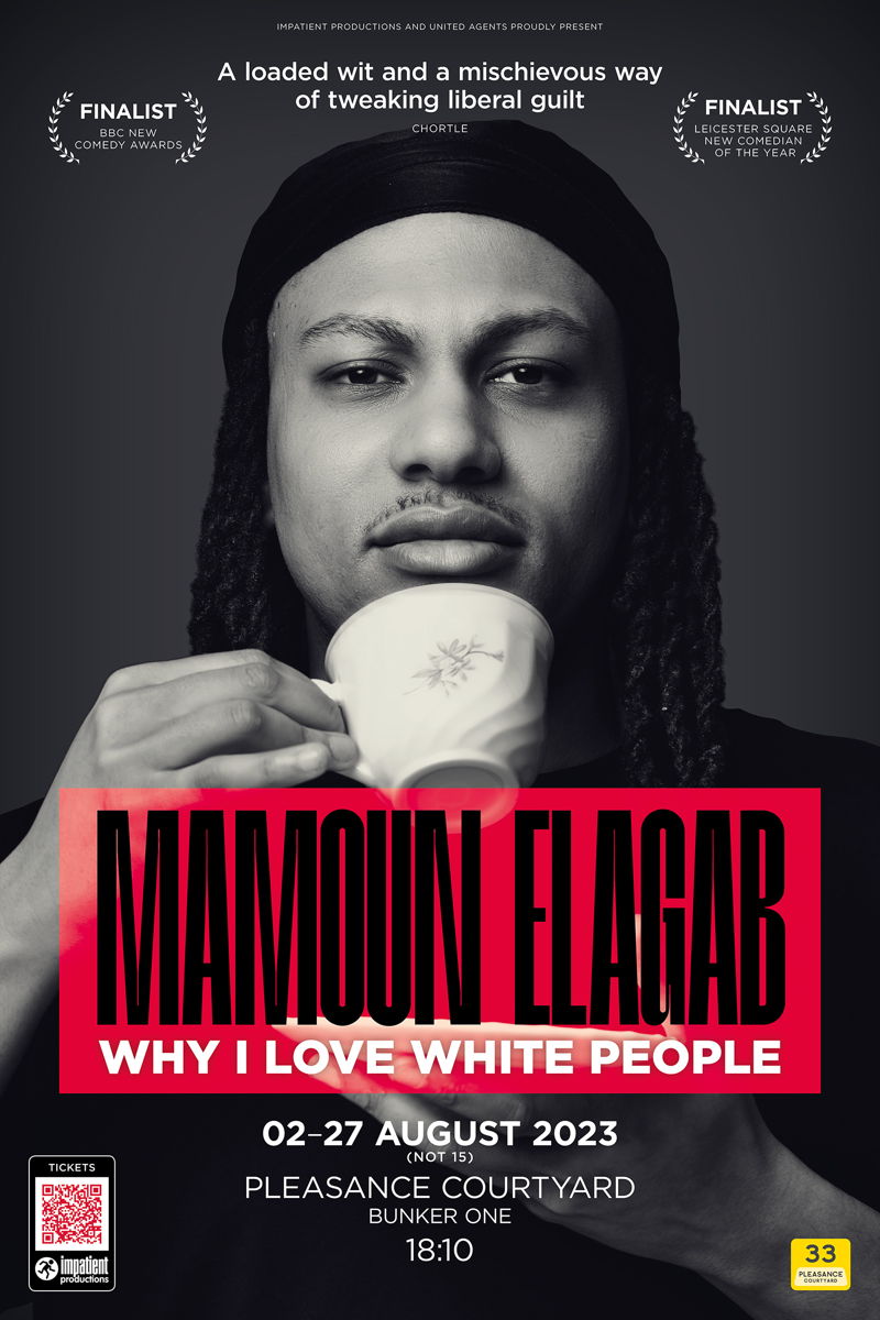 Mamoun Elagab: Why I Love White People - Comedy Poster Awards 2023