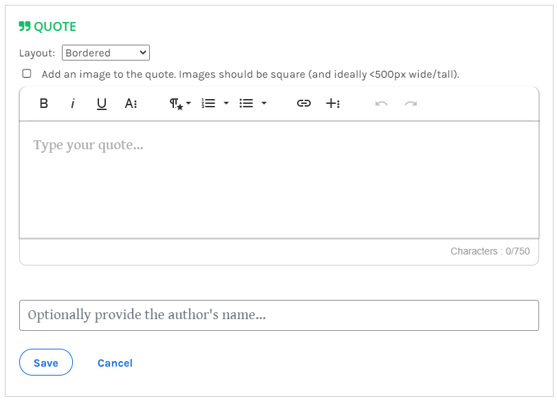 How Can I Add Quotes Sayings Or Key Messages To Topics 