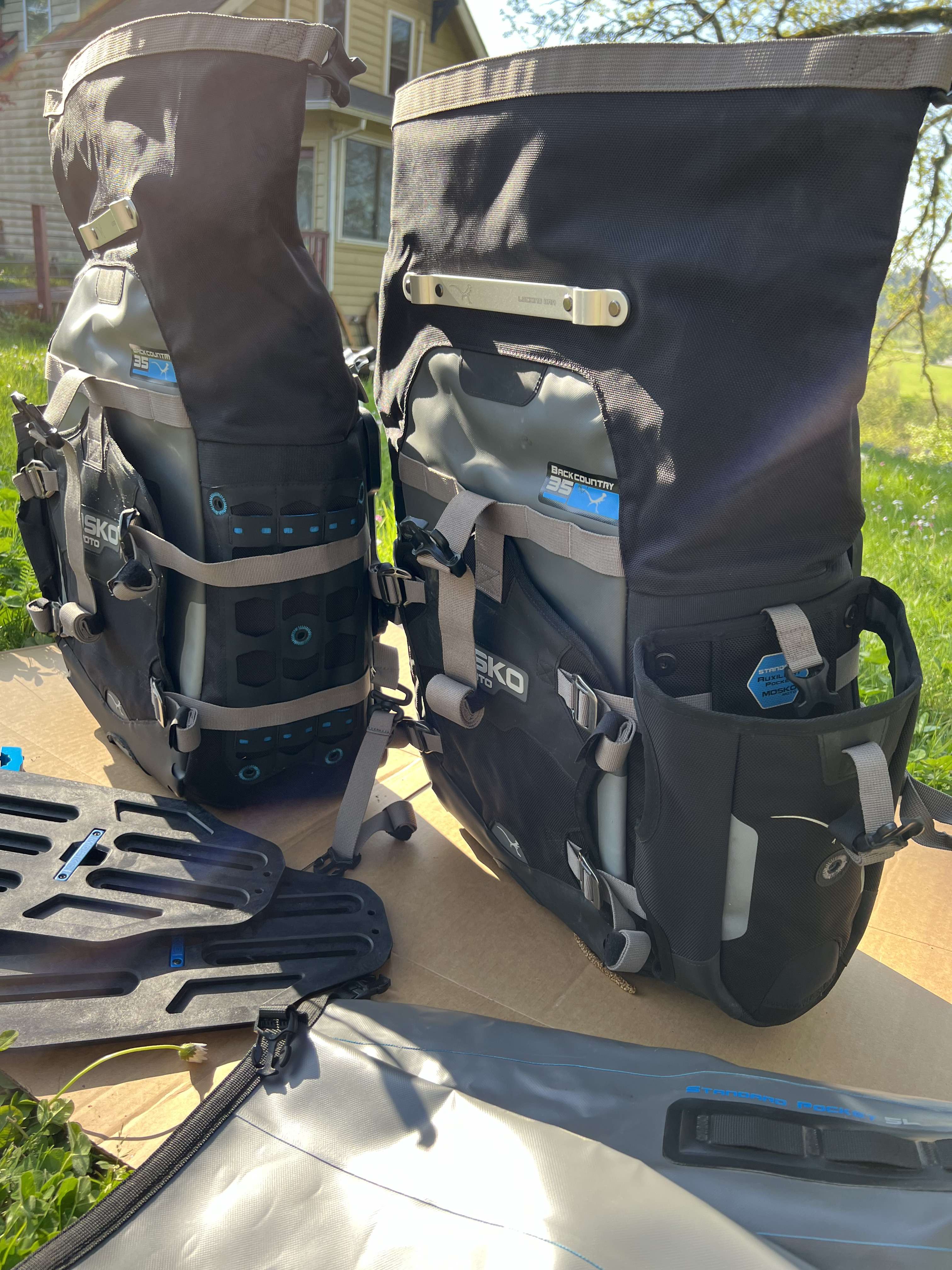 Backcountry Pannier Kit (V2.1) - $772.00 | Mosko Moto Marketplace