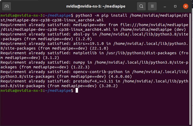 How to Download & Build MediaPipe on NVIDIA Jetson Xavier NX?