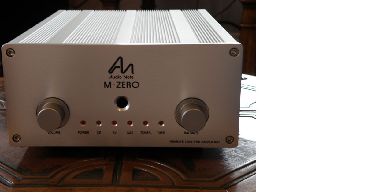AUDIO NOTE M-ZERO REMOTE PRE-AMP For Sale | Audiogon