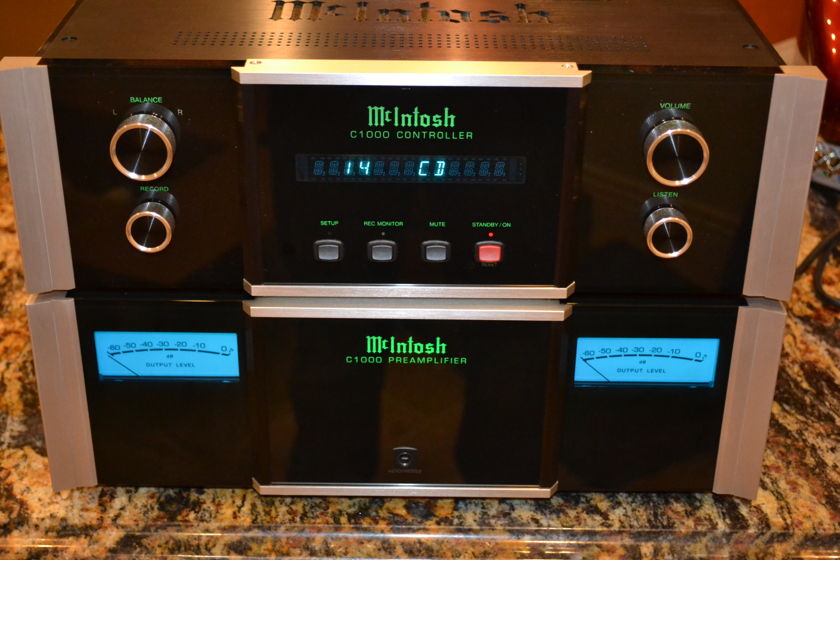 McIntosh C1000 Solid State Preamplifier For Sale | Audiogon