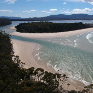 Camping At Bruny Island