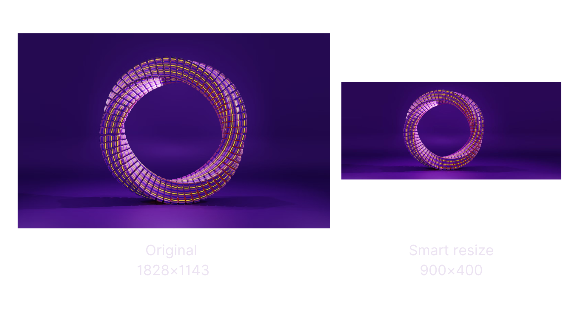 AI-powered smart resize: Automatically adjust image size without ...