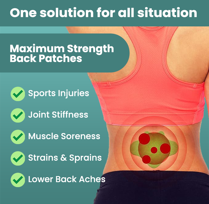 AgeRelief Back Pain Relief Patches – AgeRelief™