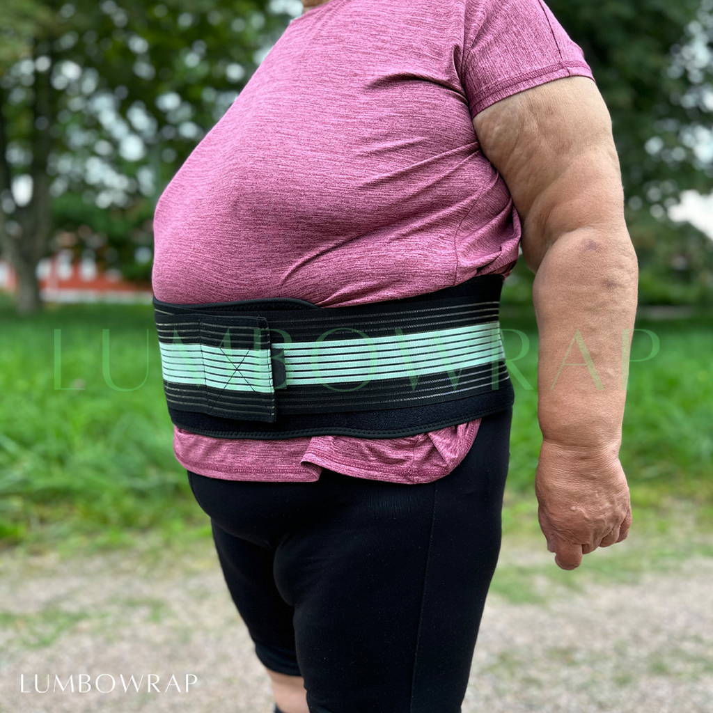 Lumbowrap™ - The Plus Size Hip & Lower Back Wrap For Big Waists (Arthr ...