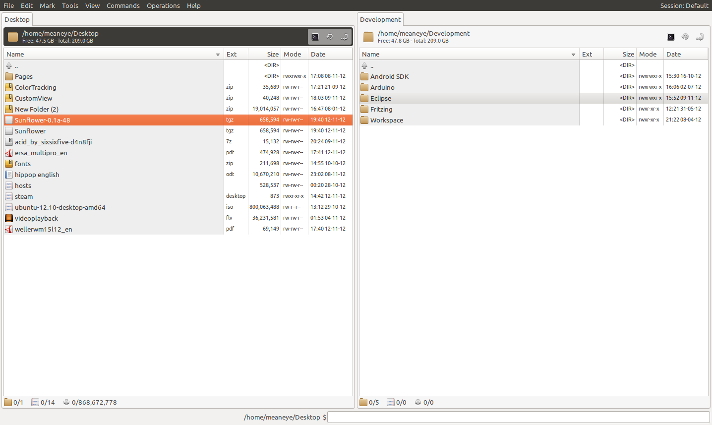 Sunflower Twin-Panel File Manager Review - Slant Sunflower Twin-Panel File Manager Review - Slant