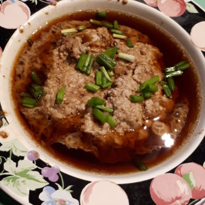 Steamed Minced Pork with Tianjin Preserved Vegetables - Nyonya Cooking
