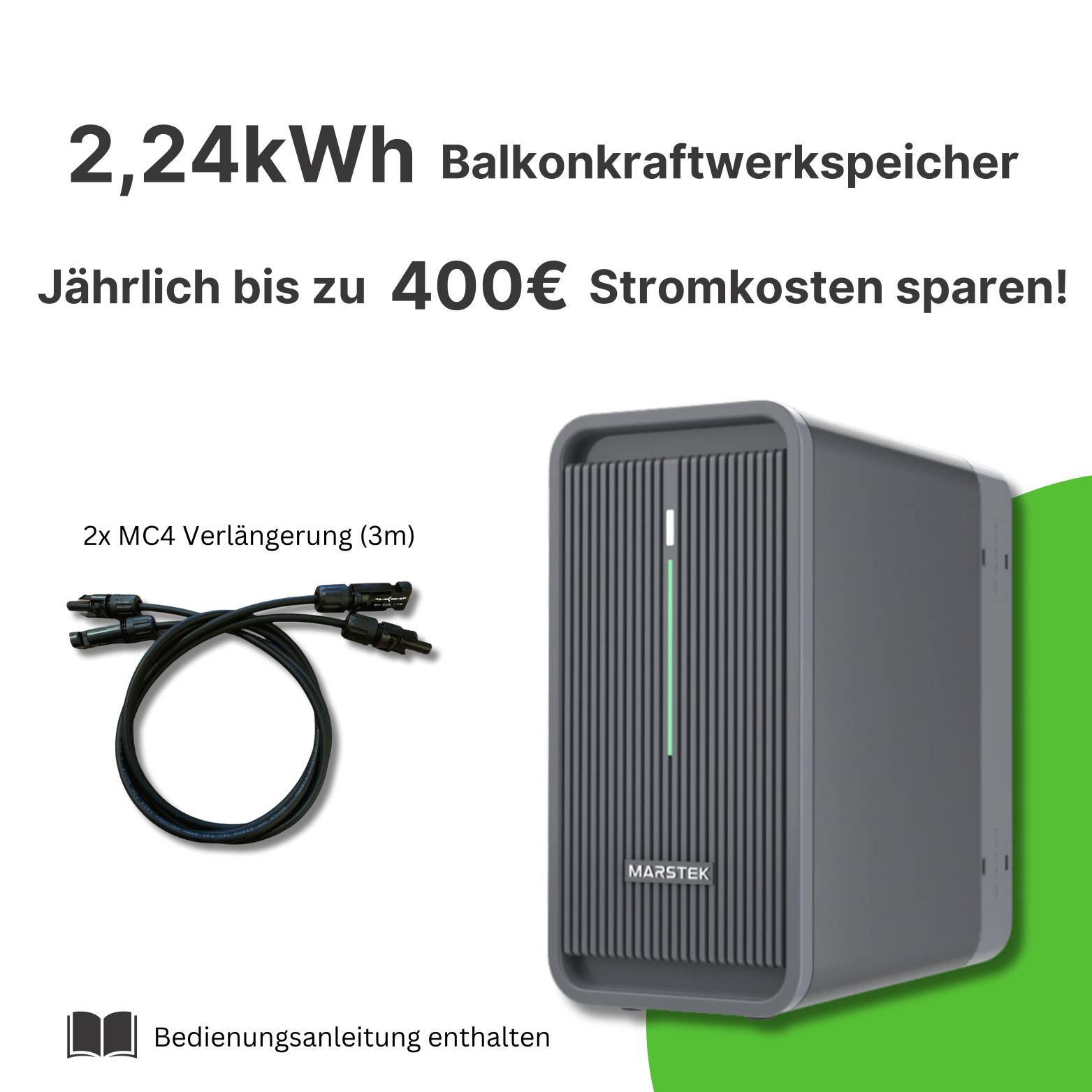 Marstek B2500 2240Wh Speicher – ecoTech Solar