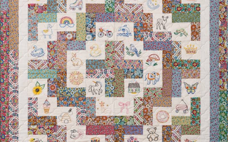 Favorite Things Embroidered Charms Kit