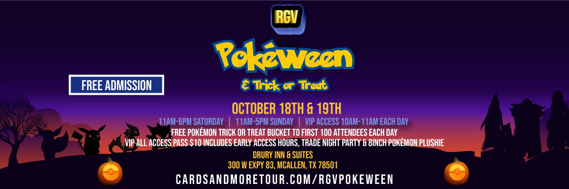 RGV Pokéween &Trick or Treat VIP All Access Badge - Powered by Eventzilla