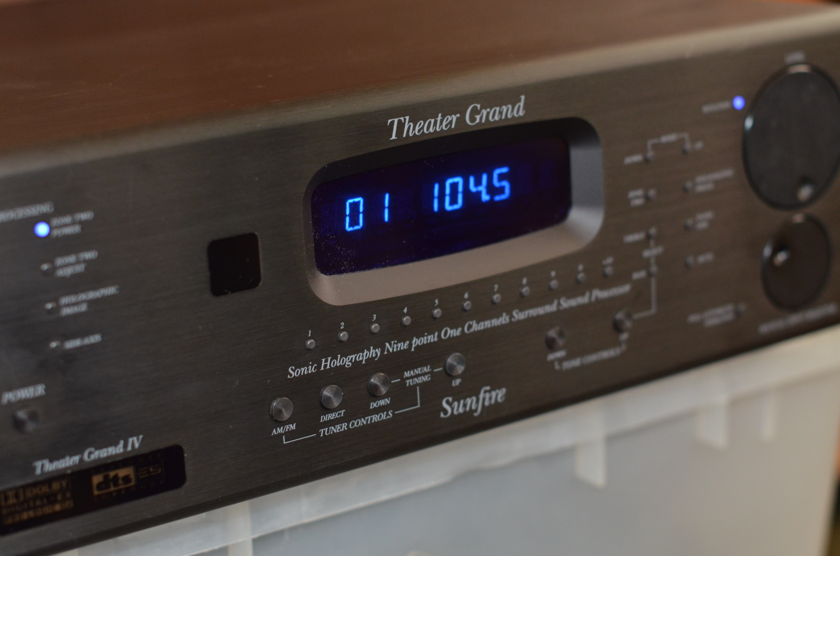 Sunfire Theater Grand IV Signature Series... For Sale | Audiogon