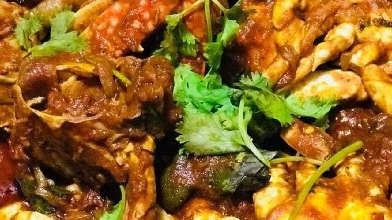 Sri Lankan Crab Masala - Southeast Asian Recipes - Nyonya Cooking