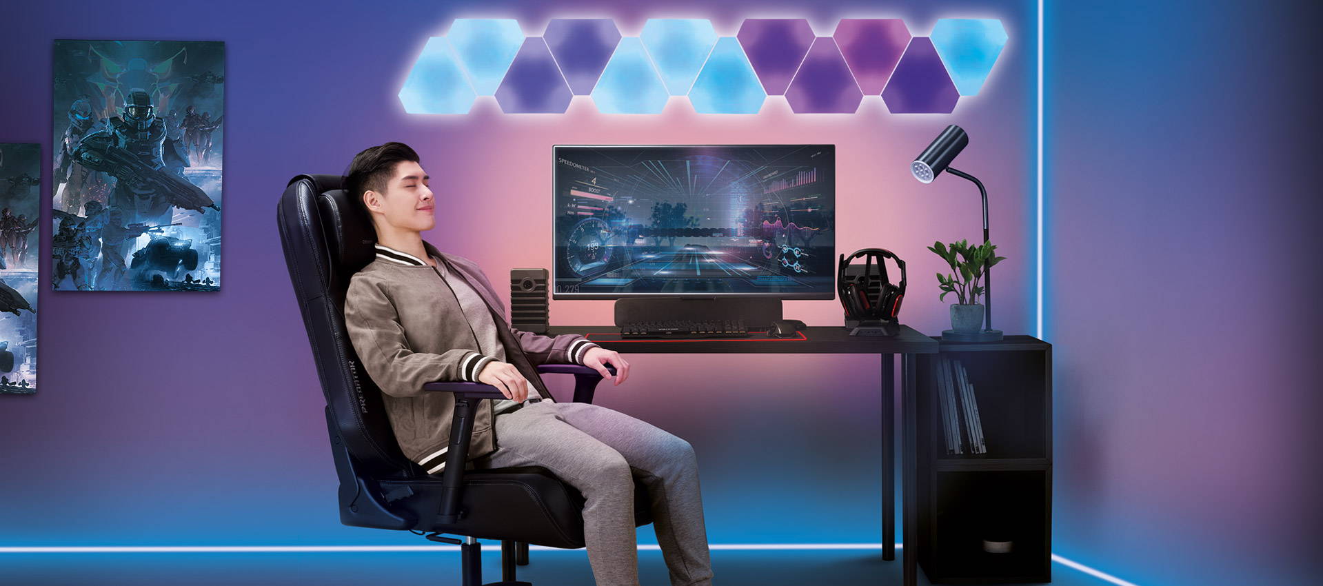 uThrone Gaming Massage Chair – OSIM New Zealand