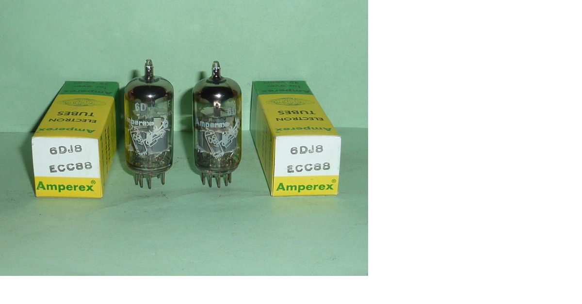 Amperex 6DJ8 ECC88 Bugle Boy Tubes, Matche... For Sale | Audiogon