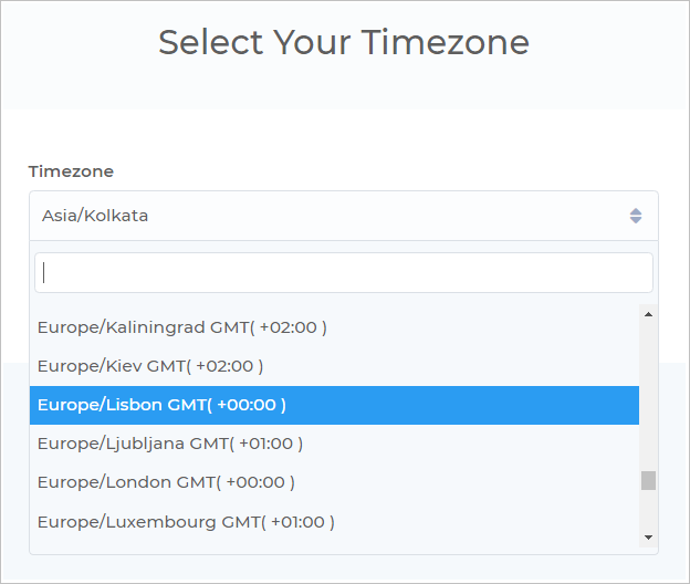 How To Set The Time Zone