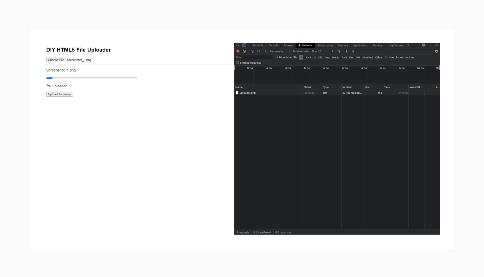 Developing an HTML5 file uploader with a PHP back end | Uploadcare