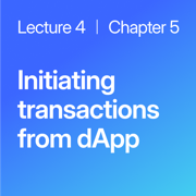 Initiating transactions from dApp — Stepik