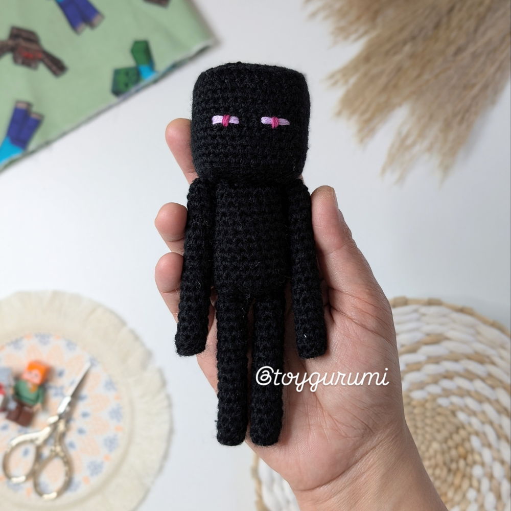 Minecraft Enderman crochet pattern