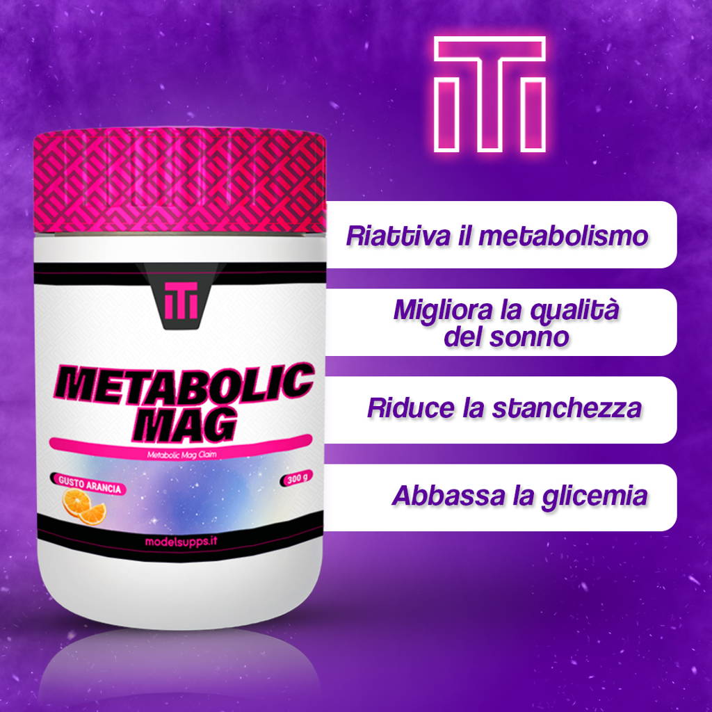 Metabolic Mag 300gr polvere – modelsupps