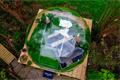 GeoDomeX Clear DIY Self Build Outdoor Geodesic Dome Room Garden Igloo ...