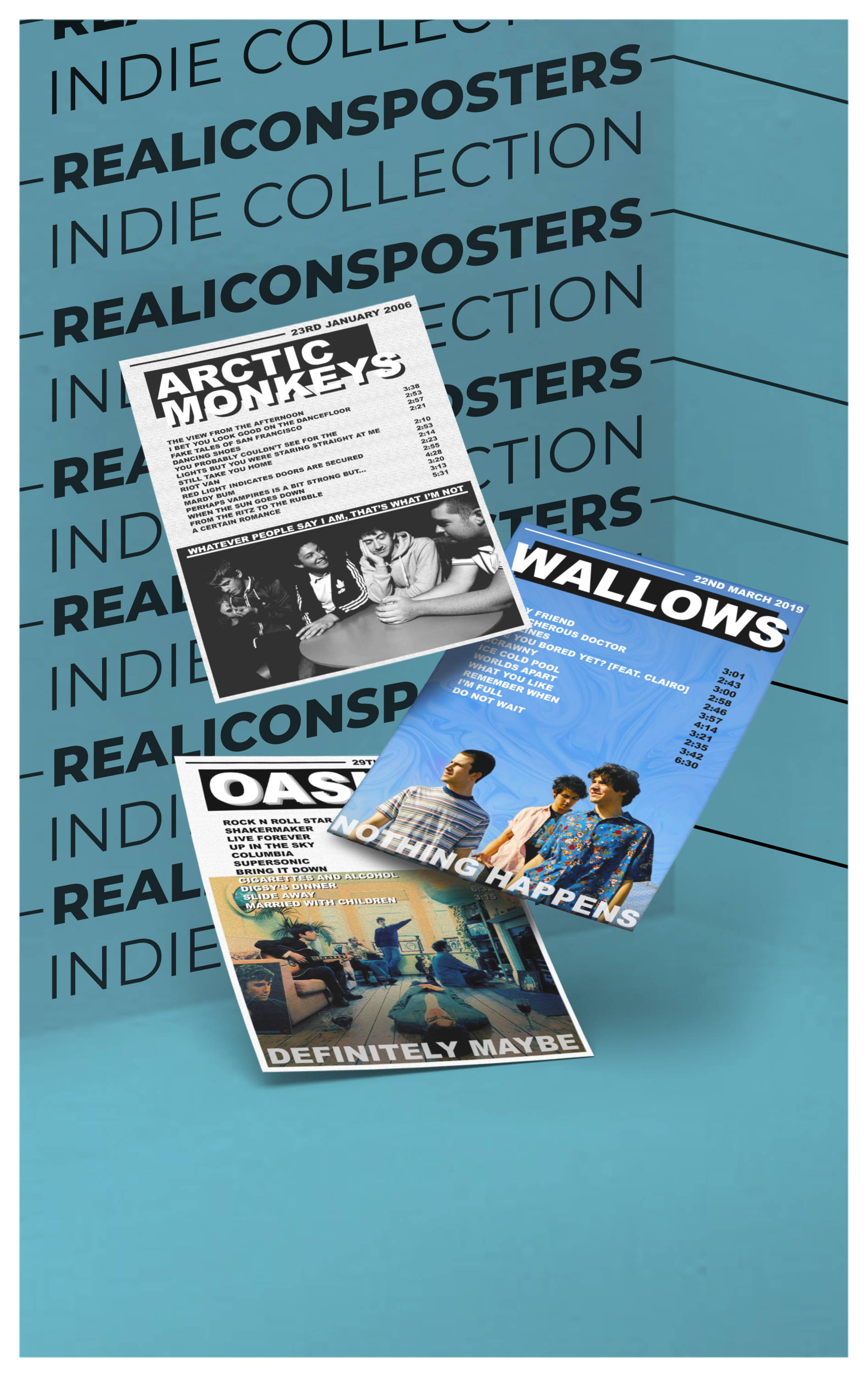 Indie Collection | Real Icons Posters – Postered