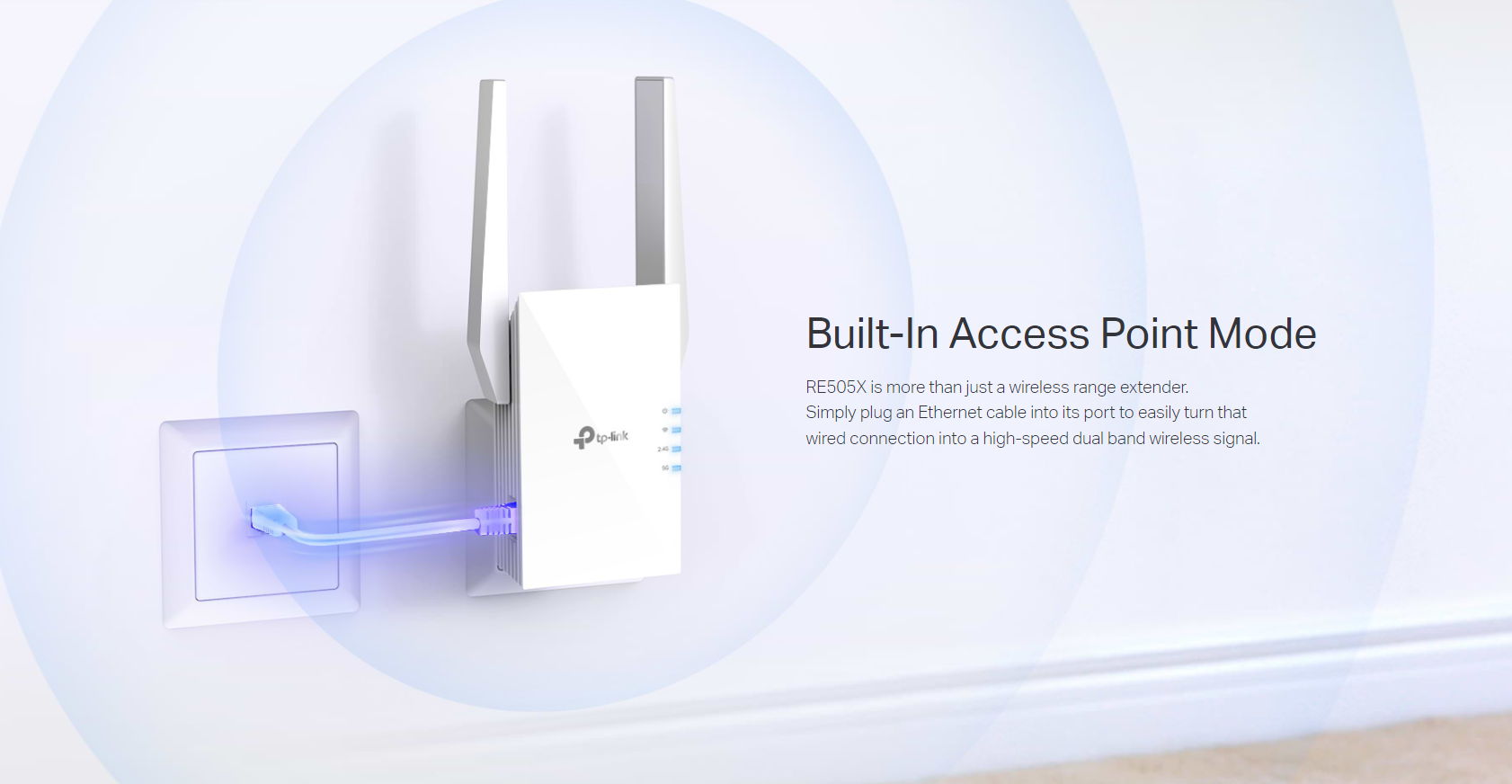 TP-Link RE505X AX1500 Range Extender - HiFiCorp