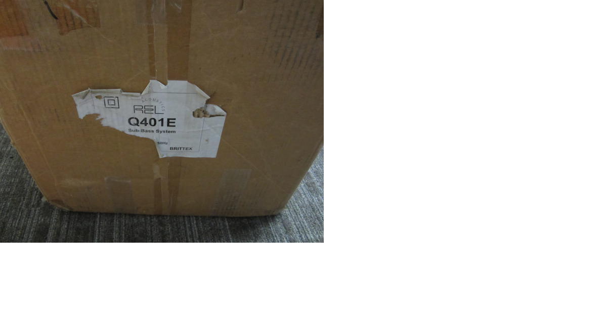 REL Q401e 12" subwoofer, original packagin... For Sale | Audiogon